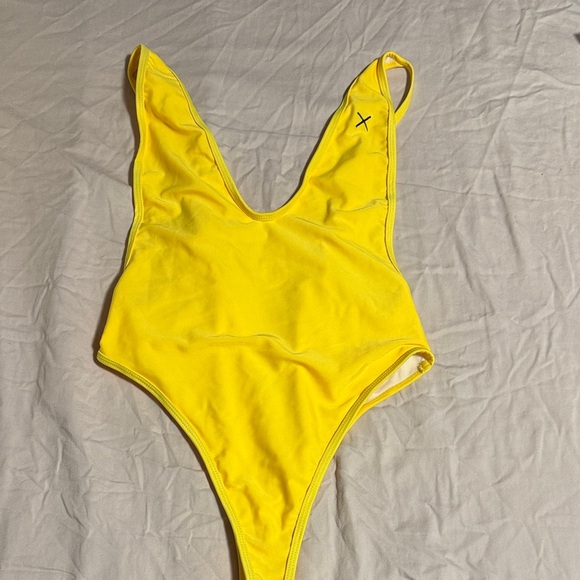 Swim Boutine La Yellow Retro Onepiece Swimsuit Poshmark